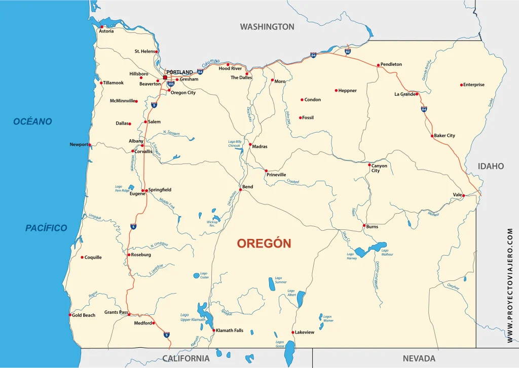 ¿Cuál es la capital del estado de Oregón? | Blog de Viajes a Estados Unidos